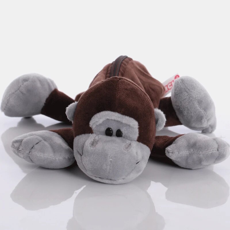 Плюшевый чехол-карандаш Foxfigures 30 см Серый, 30cm Orangutan