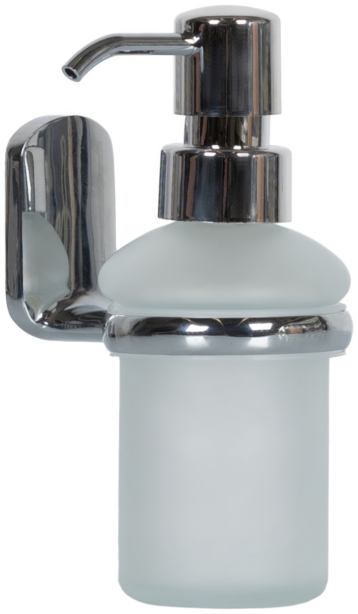 Дозатор для жидкого мыла Swensa Slick SWR-5600-04, подвесной, цвет прозрачный/хром