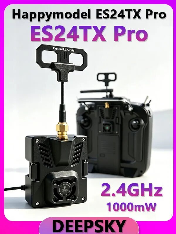 Передатчик Happymodel ES24TX Pro Micro ExpressLRS 2.4 ГГц