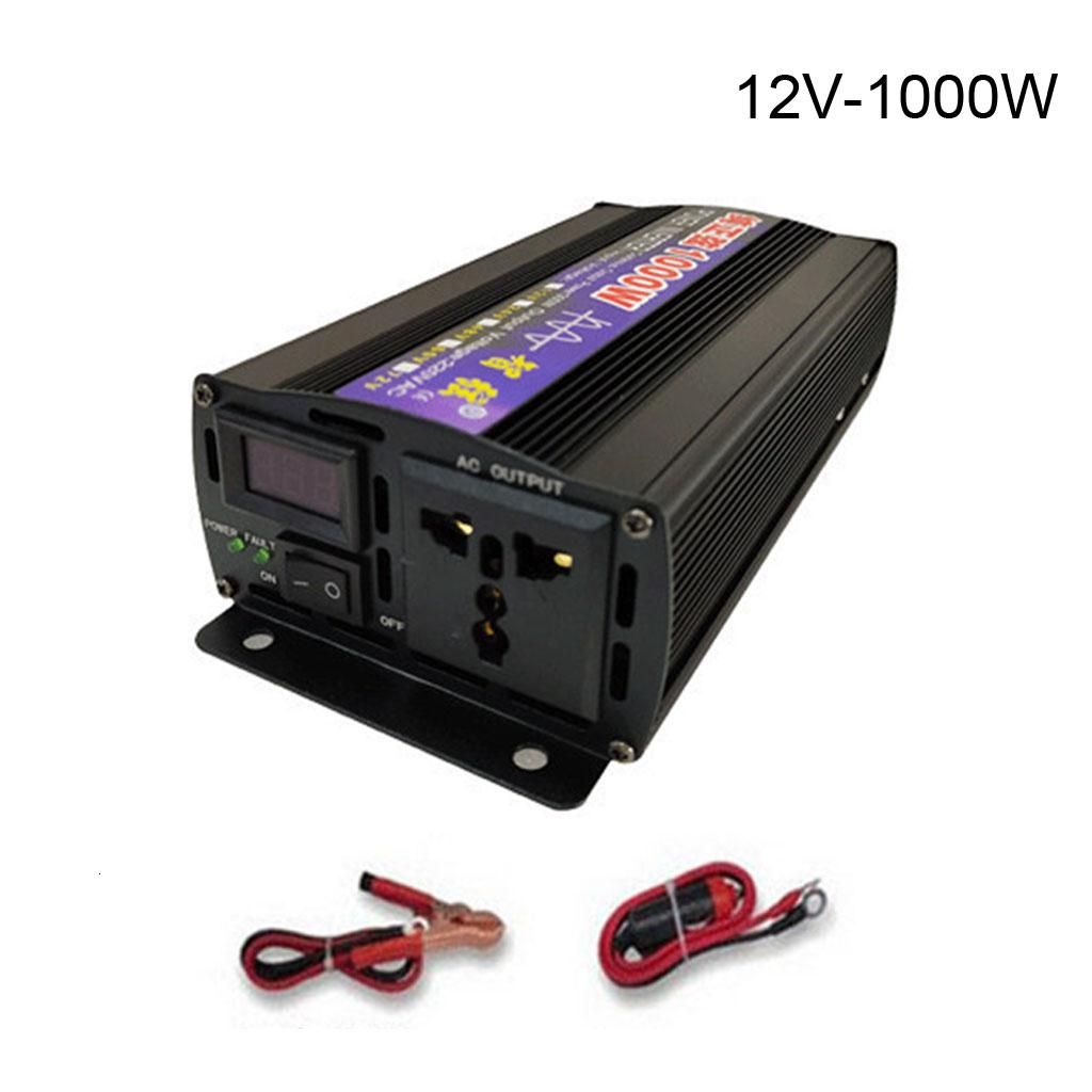 Понижающий преобразователь напряжения 12В/24В/48В в 110В, 12V - 1000W