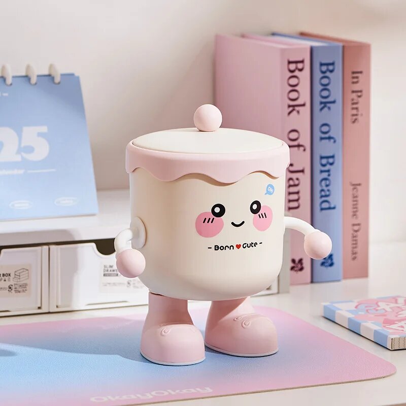 Мини мусорное ведро для стола Pink