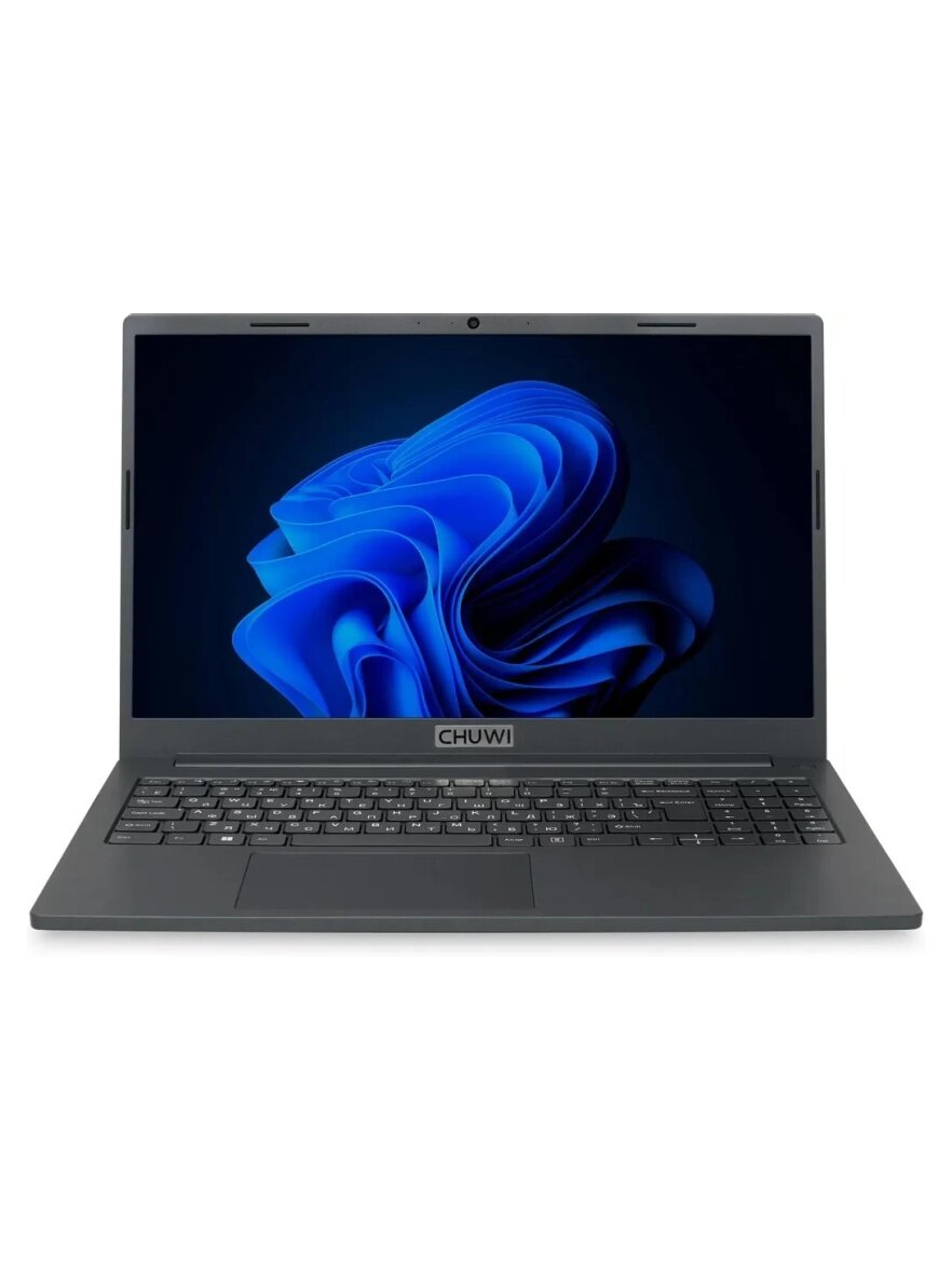 Ноутбук Chuwi CoreBook Max 15.6", IPS, AMD Ryzen 5 7520U 2.8ГГц, 4-ядерный, 16Гб DDR5, 512Гб SSD, AMD Radeon 610M, Windows 11 Pro, черный (CWI628-571N5N1PDMRX)