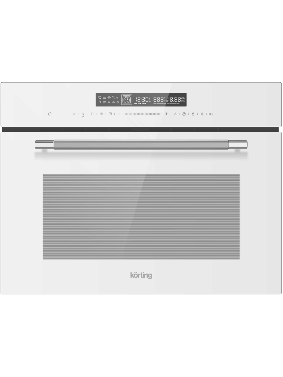 Духовой шкаф электрический Korting OKB 3260 CSGW MW, 50л, 8 программ, белый