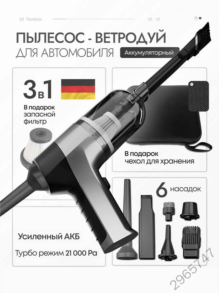 Пылесос автомобильный