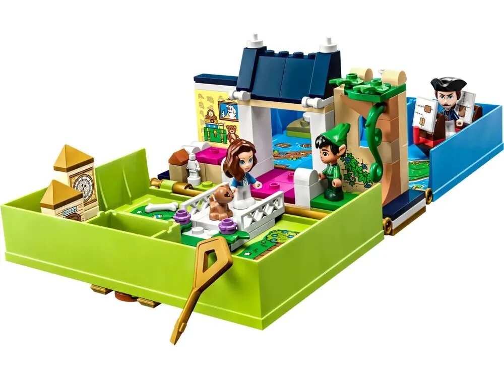 LEGO 43220 принадлежит к серии Disney под названием Приключения Питера Пэна и Венди.