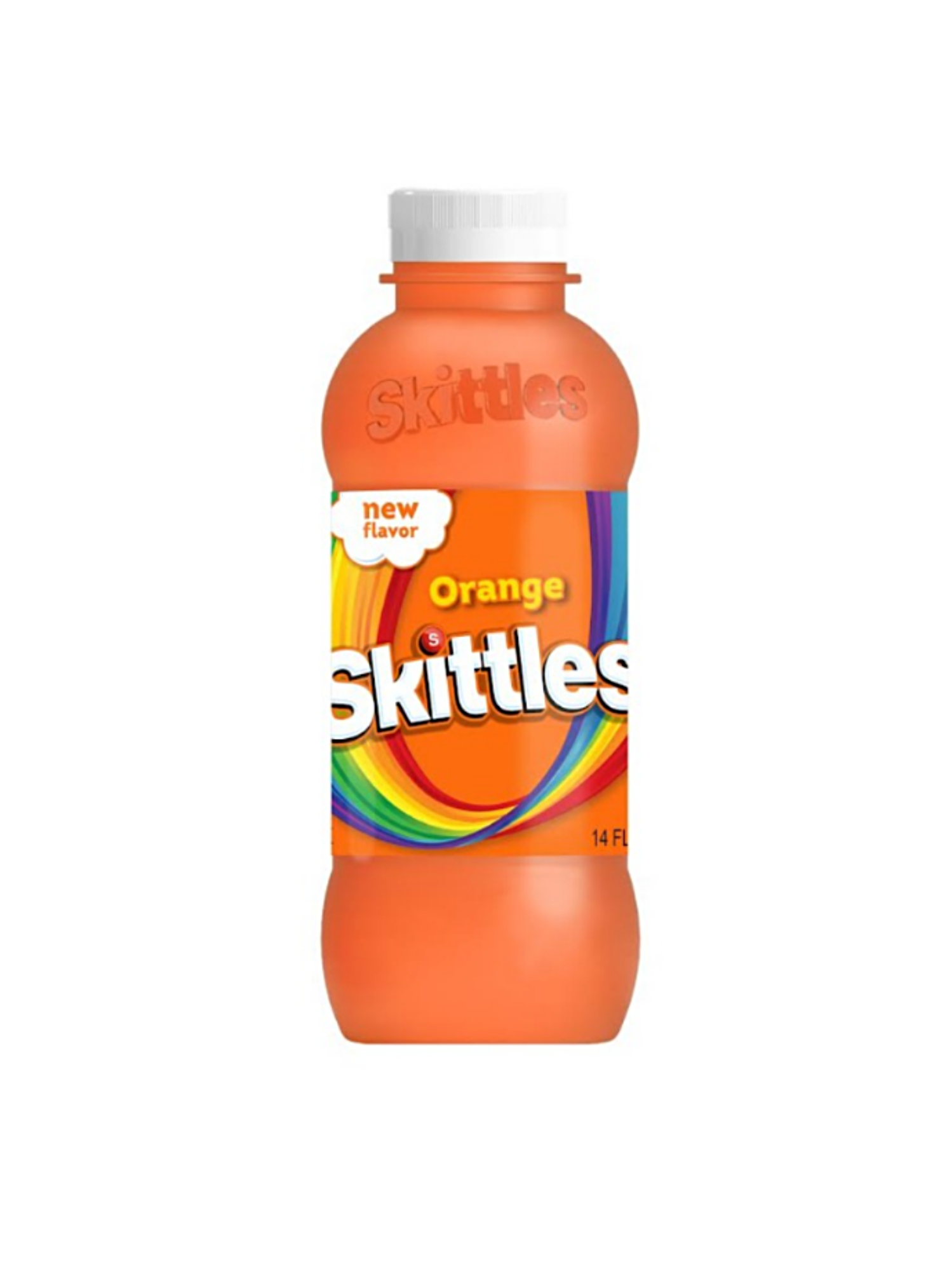 Напиток негазированный Skittles drink Orange, с ярким вкусом апельсина, 414 мл (США)