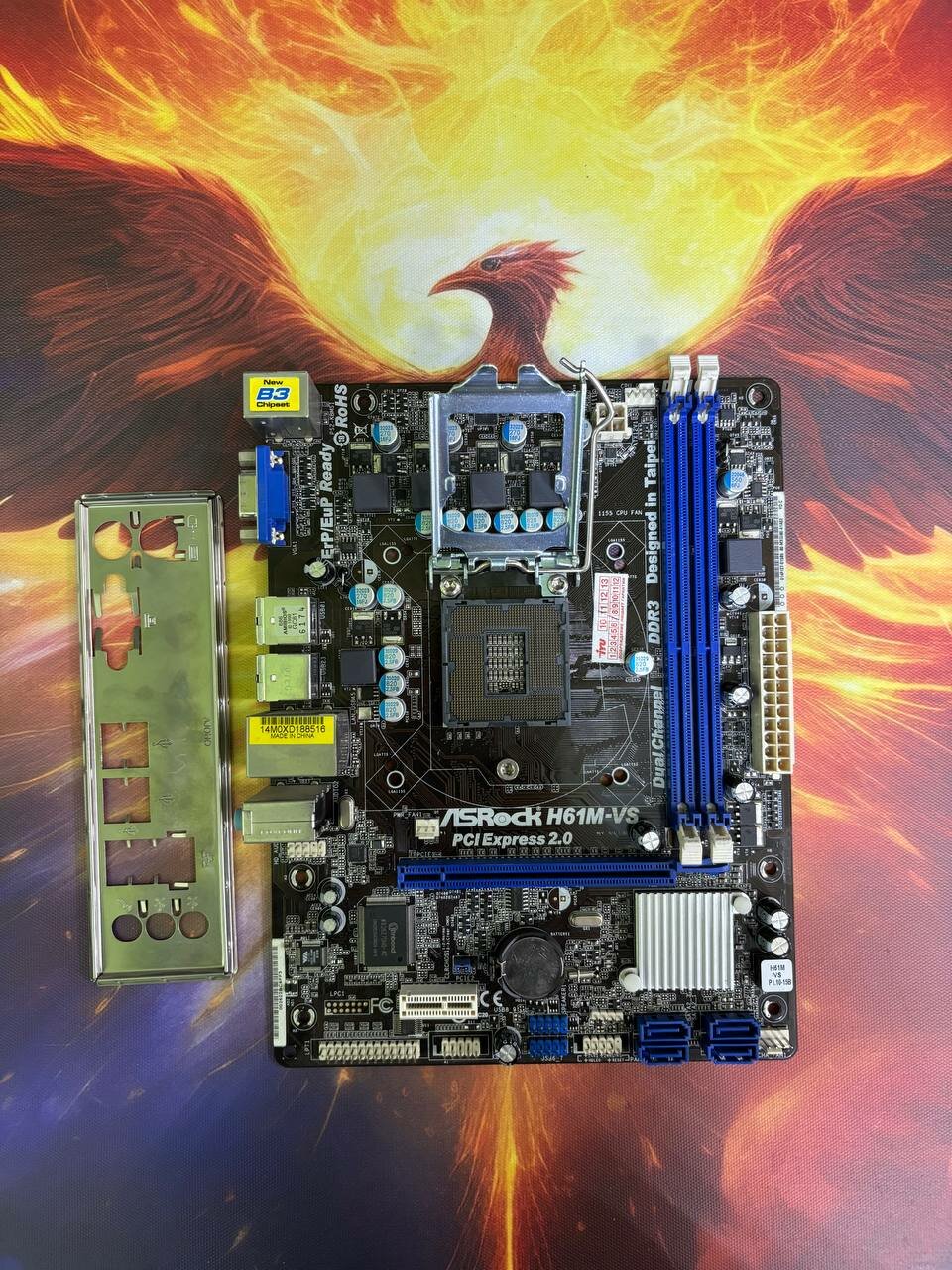 Материнская плата ASRock H61M-VS Socket 1155
