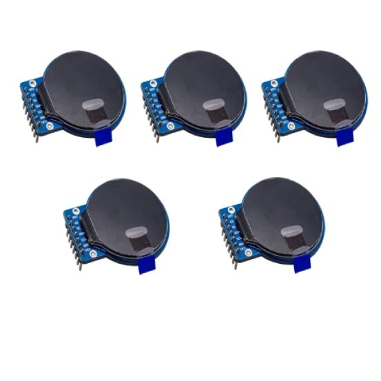 TFT-дисплей 1.28" GC9A01 для Arduino, 5шт, Цвет: 5PCS