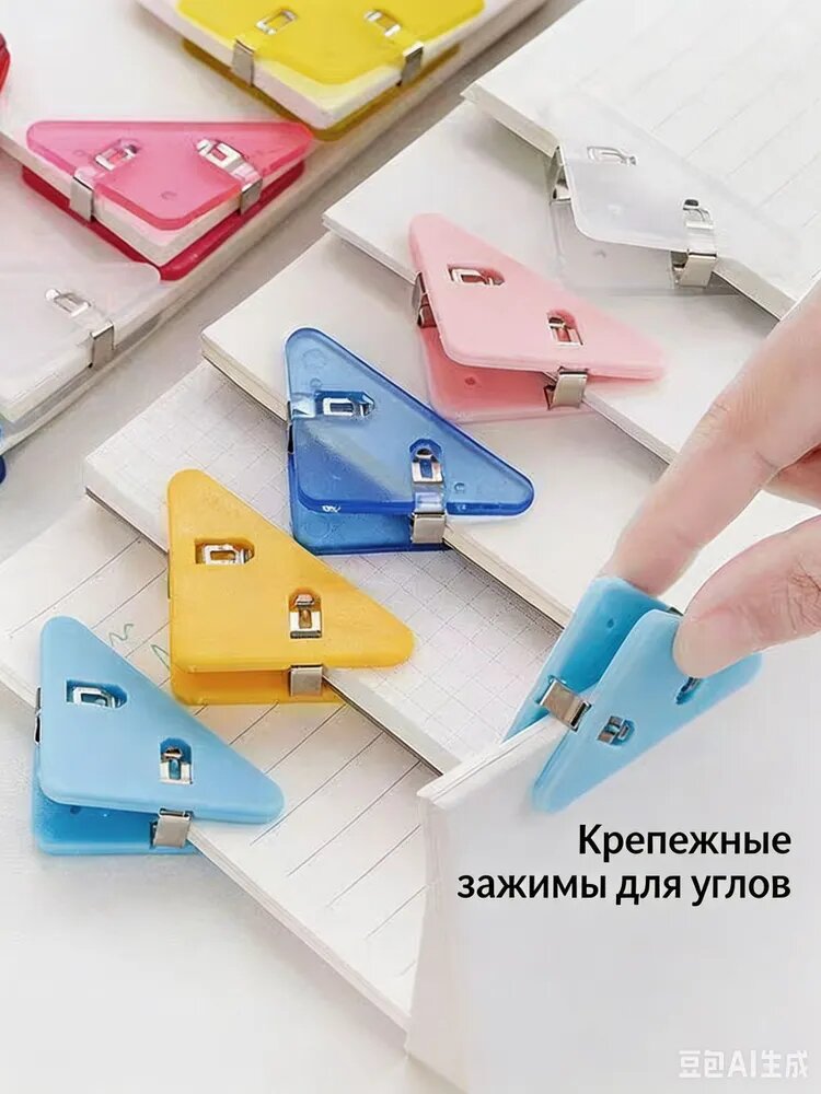 Зажим для бумаги 51 мм, 10 шт.