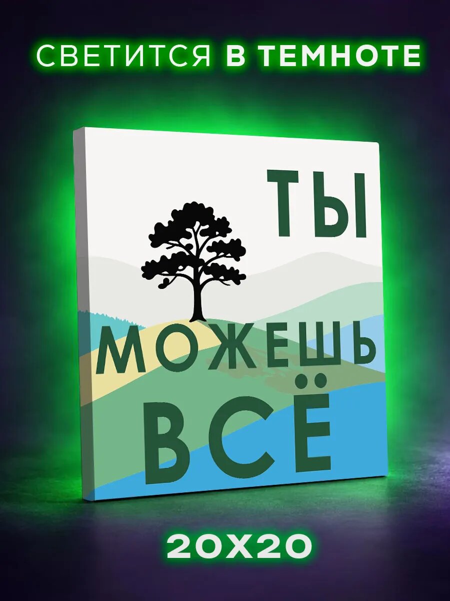 Картина по номерам маленькая Ты можешь все