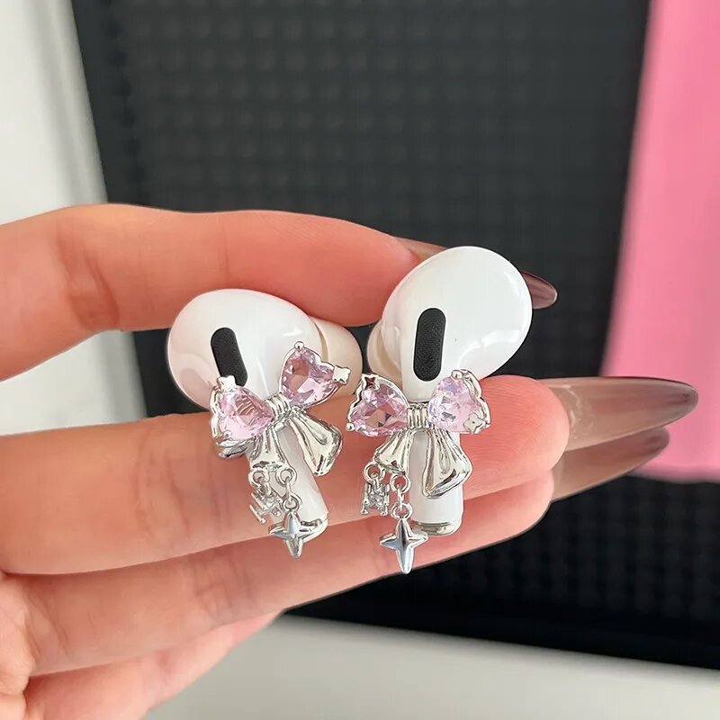 AirPods Застежка с бантиком, Цвет 10-A Pair