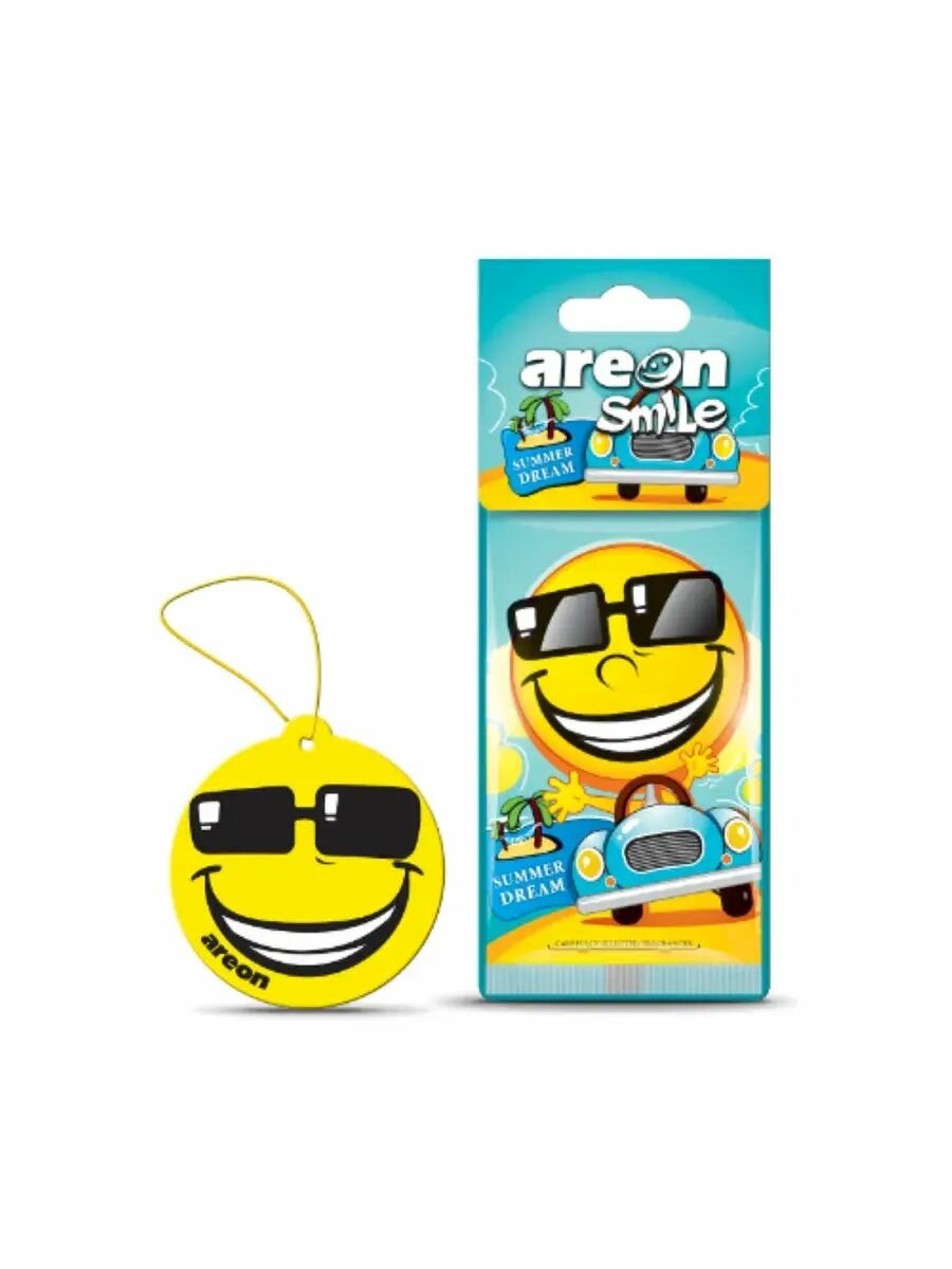 Ароматизатор Areon "Summer Dream", подвесной, картонный корпус