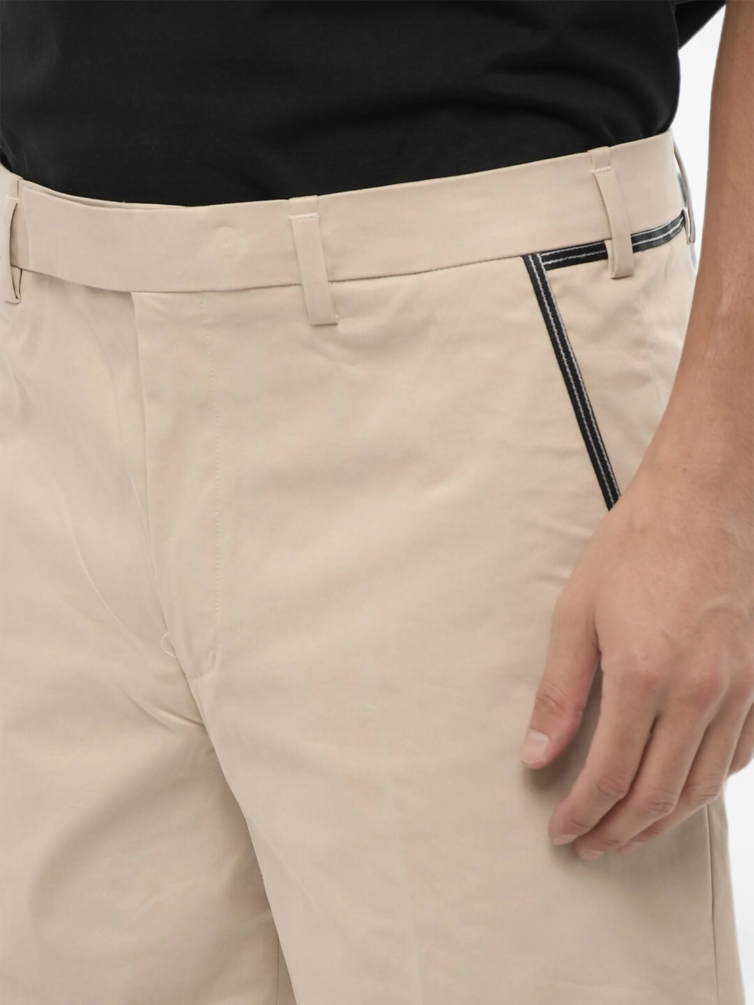 Брюки Neil Barrett Belt-loop pocket trousers, размер 48 — фото 1