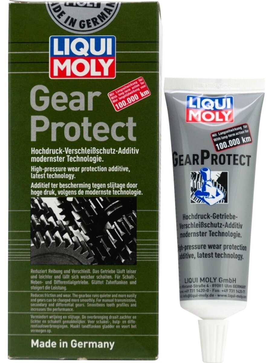 Средство для долговременной защиты трансмиссий Liqui Moly Gear Protect 0,08л (1007)