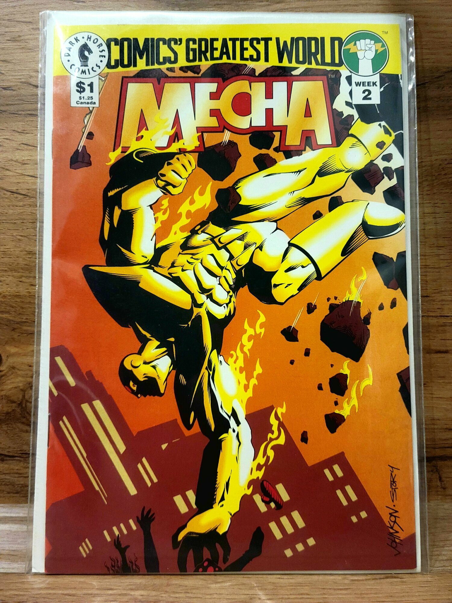 Комикс Mecha #2. Оригинал!