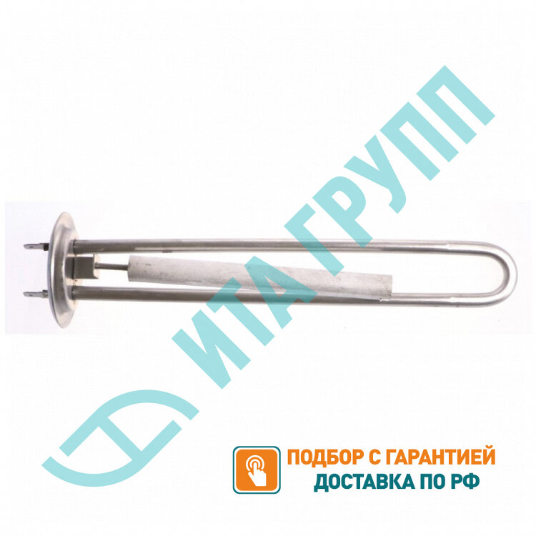 Комплект ТЭН 0,7кВт (700Вт) RF для водонагревателя Thermex, Garanterm, нерж + анод, 20086