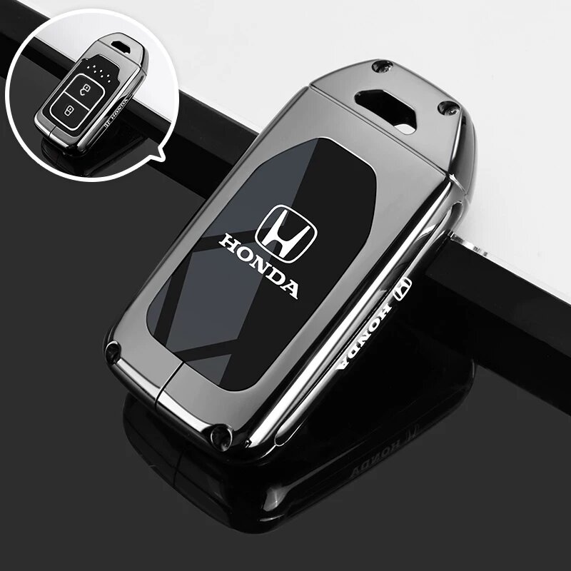 Автомобильный ключевой кейс Honda Odyssey 2026/Acura ELX 2016-2026, 5/6 ключей, металлический, E-стиль, одинарная