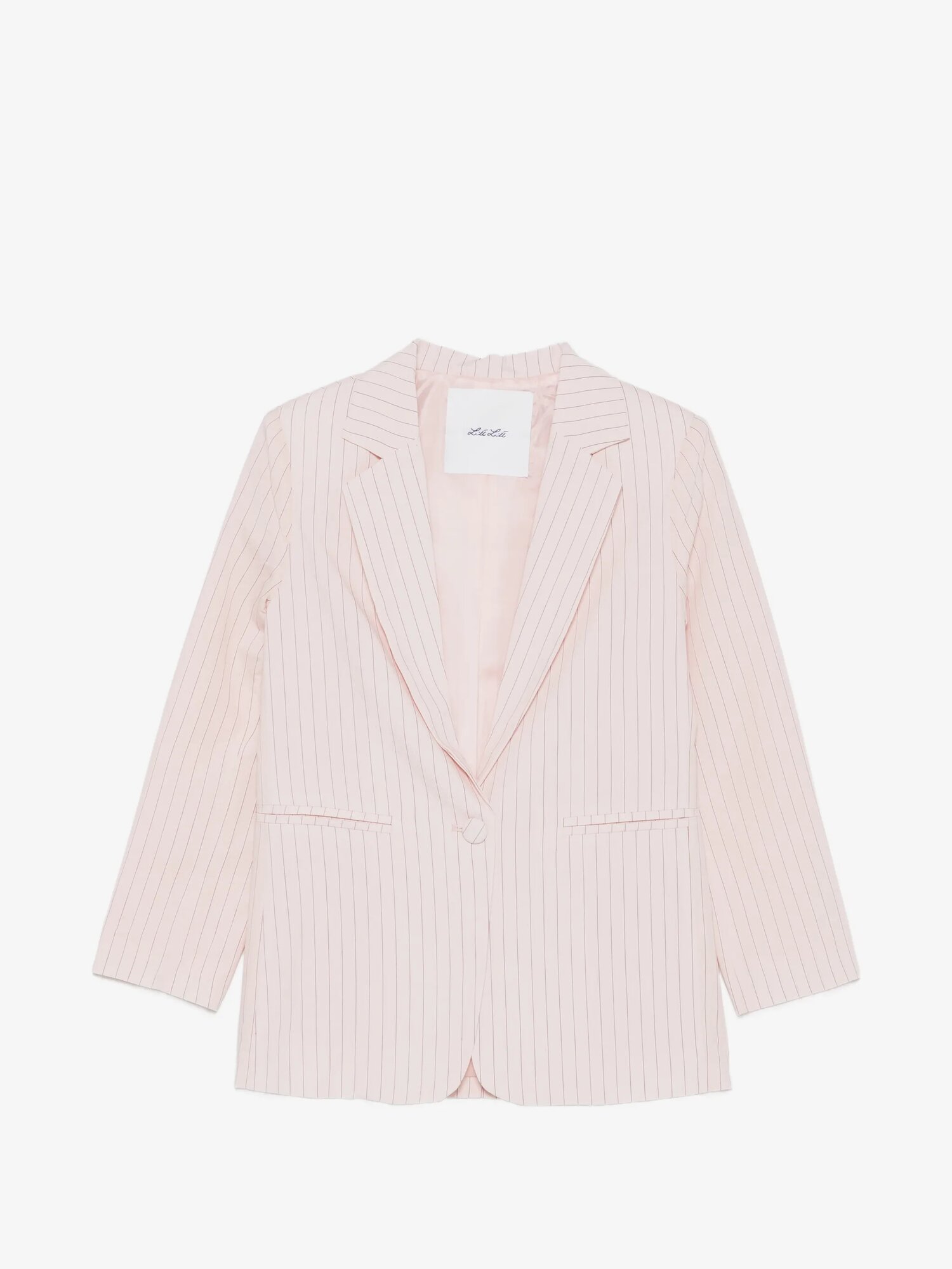 Пиджак Miss Grant Pinstripe-pattern blazer, размер 8 лет, розовый