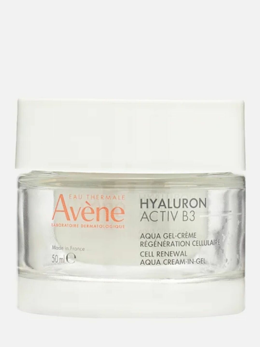 Гель для лица EAU THERMALE AVENE hyaluron activ b3