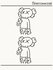 2-е (Две) Термонаклейки kaws рисунок