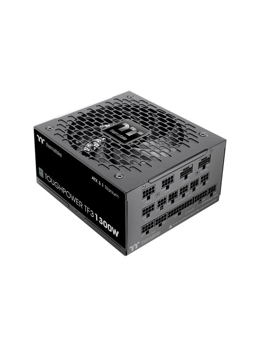Блок питания Thermaltake ATX 1300W Toughpower TF1300 80+ titanium 24pin APFC 140mm fan 16xSATA Cab Manag RTL