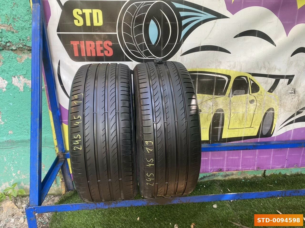 Летние шины Pirelli Powergy 245/45 R19 50% износ 8246877977