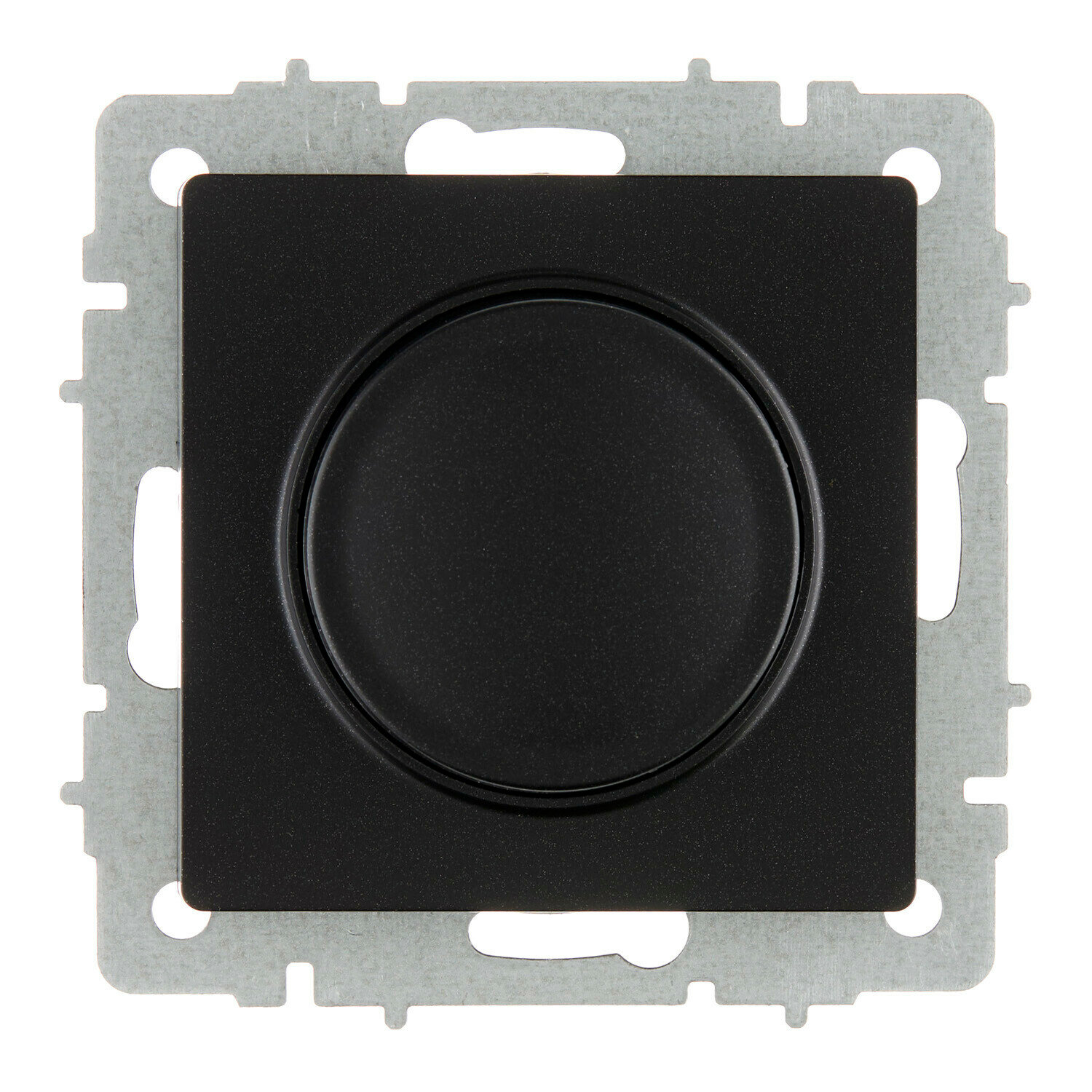 Диммер IEK Brite СС10-1-0-БрЧ встраиваемый черный поворотно-нажимной (BR-D20-0600-K02)