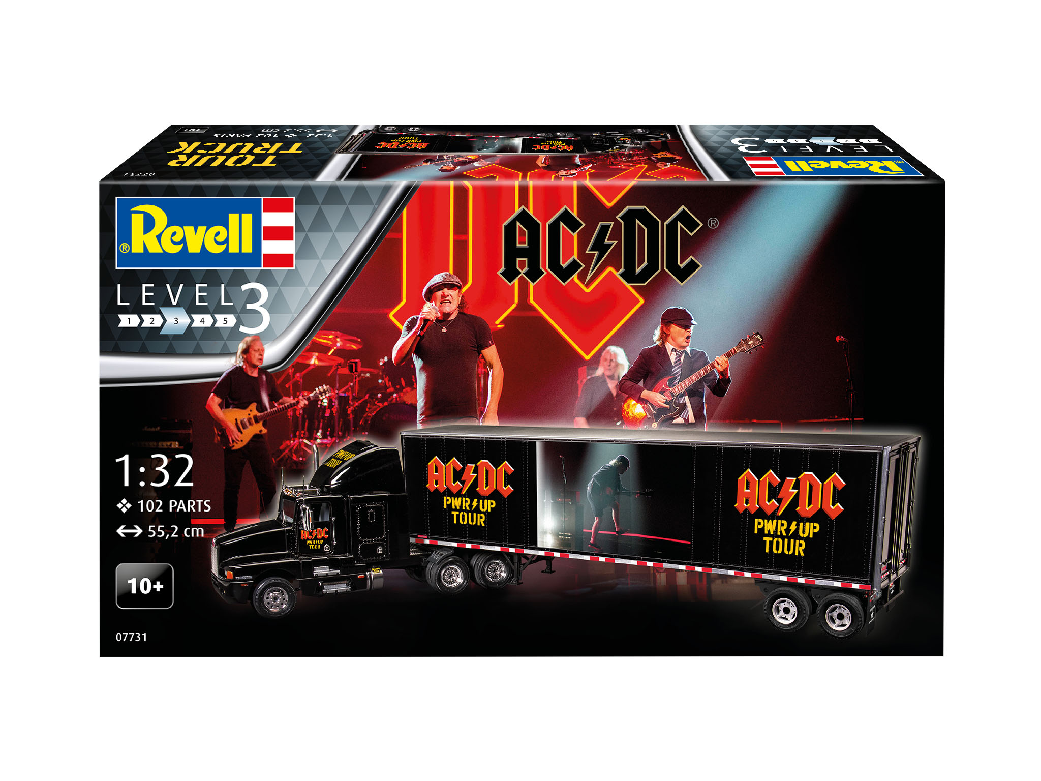 Сборная модель 1/32 (50 Years of AC/DC) AC/DC Tour Truck "PWR UP" (Revell)
