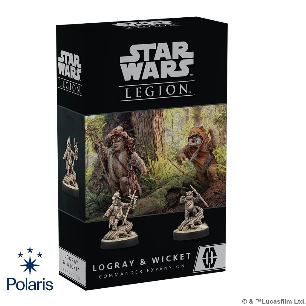 Star Wars: Legion Logray & Wicket Commander Expansion Расширение с командирами Ивоков для настольной игры Звездные Войны: Легион