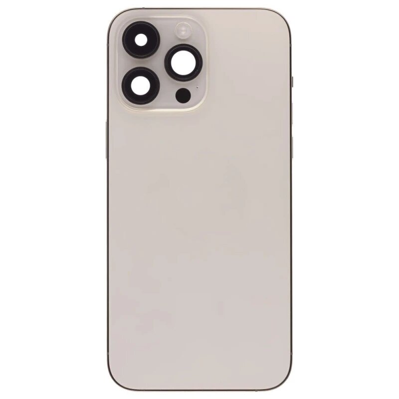 Корпус для Apple iPhone 14 Pro Max (золотистый) (в сборе) (ORIG100) (Снятый) (возможен дефект ЛКП)