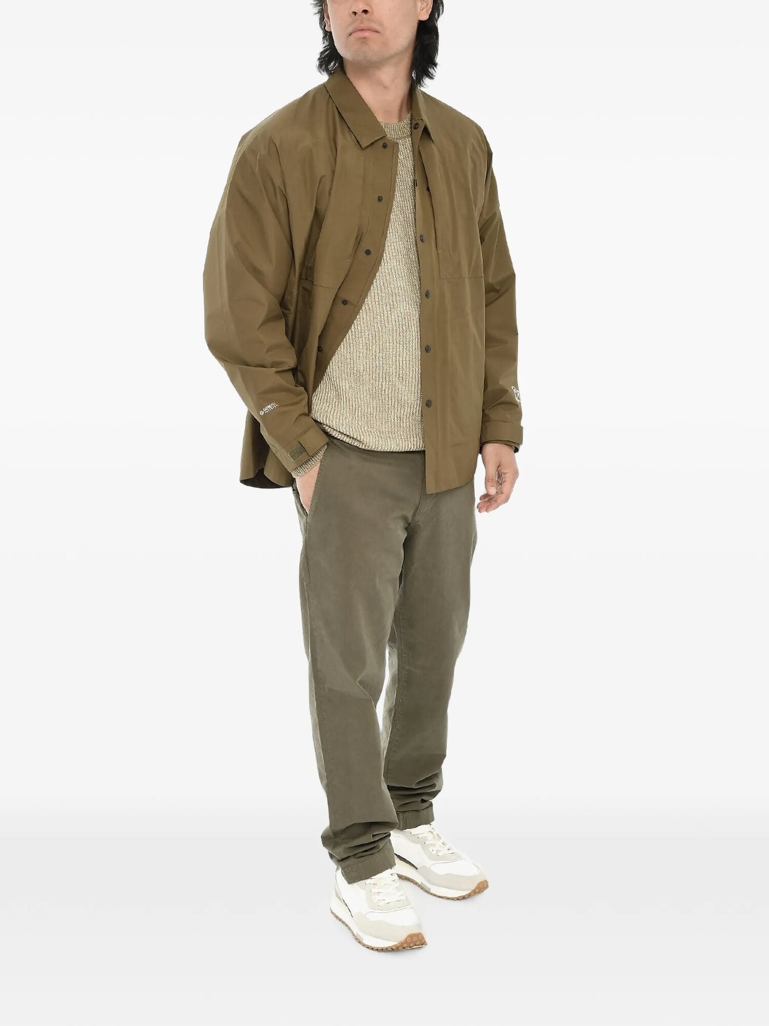Куртка Woolrich Gore-Tex, размер 50-52, коричневый — фото 1