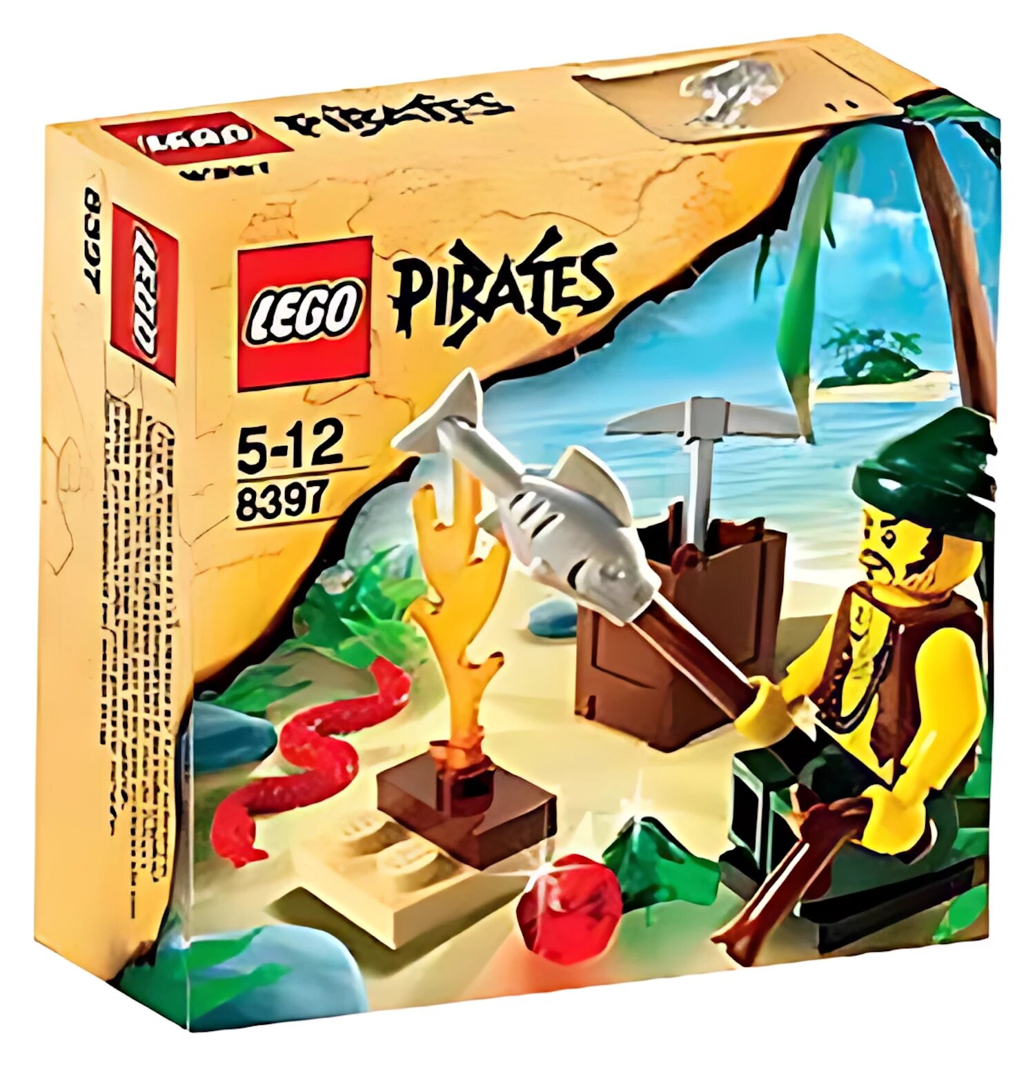 Конструктор LEGO Pirates 8397 Выживание пирата