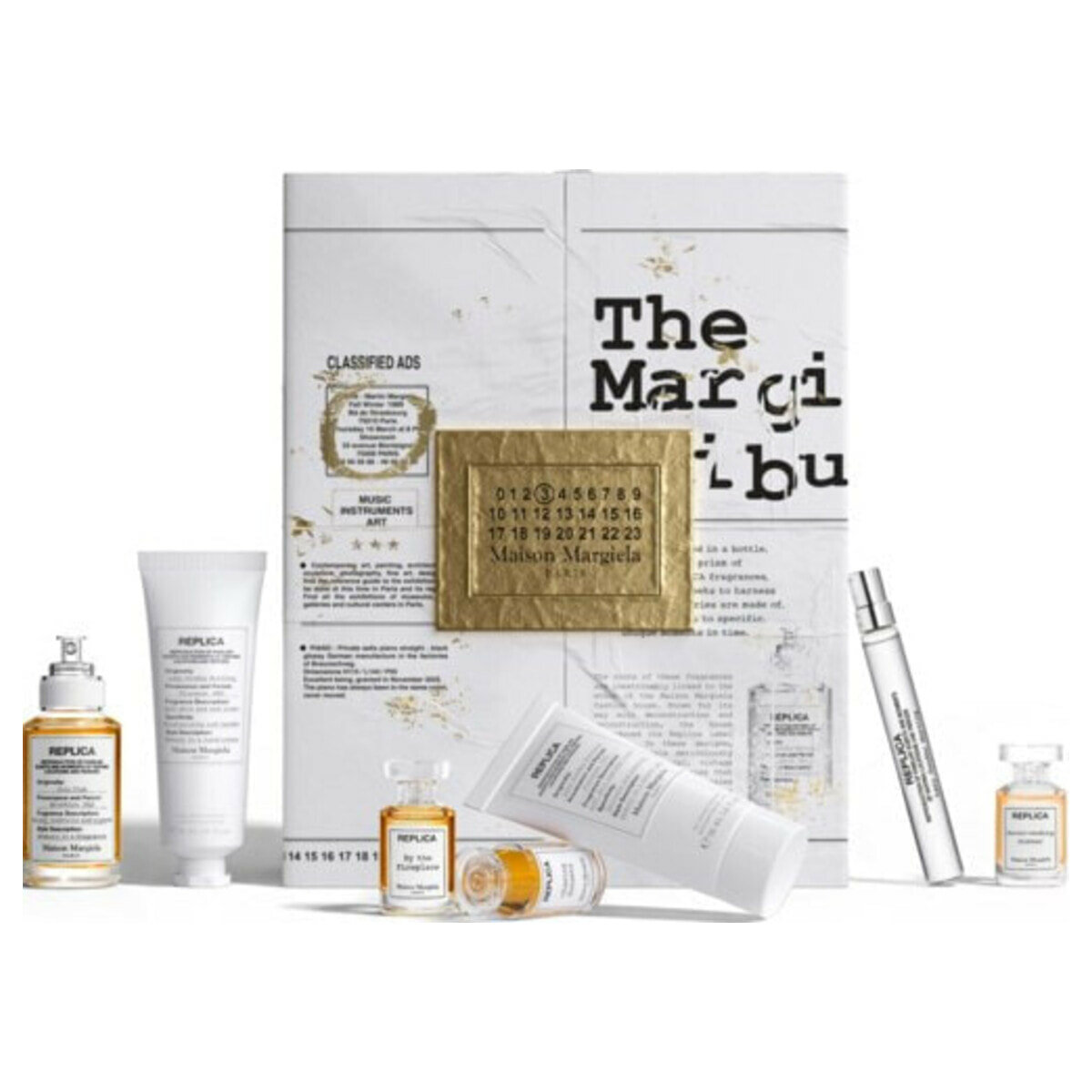 Косметический набор Maison Margiela Hurry Holidays After Advent Calendar адвент косметика и уход унисекс, 12 окошек