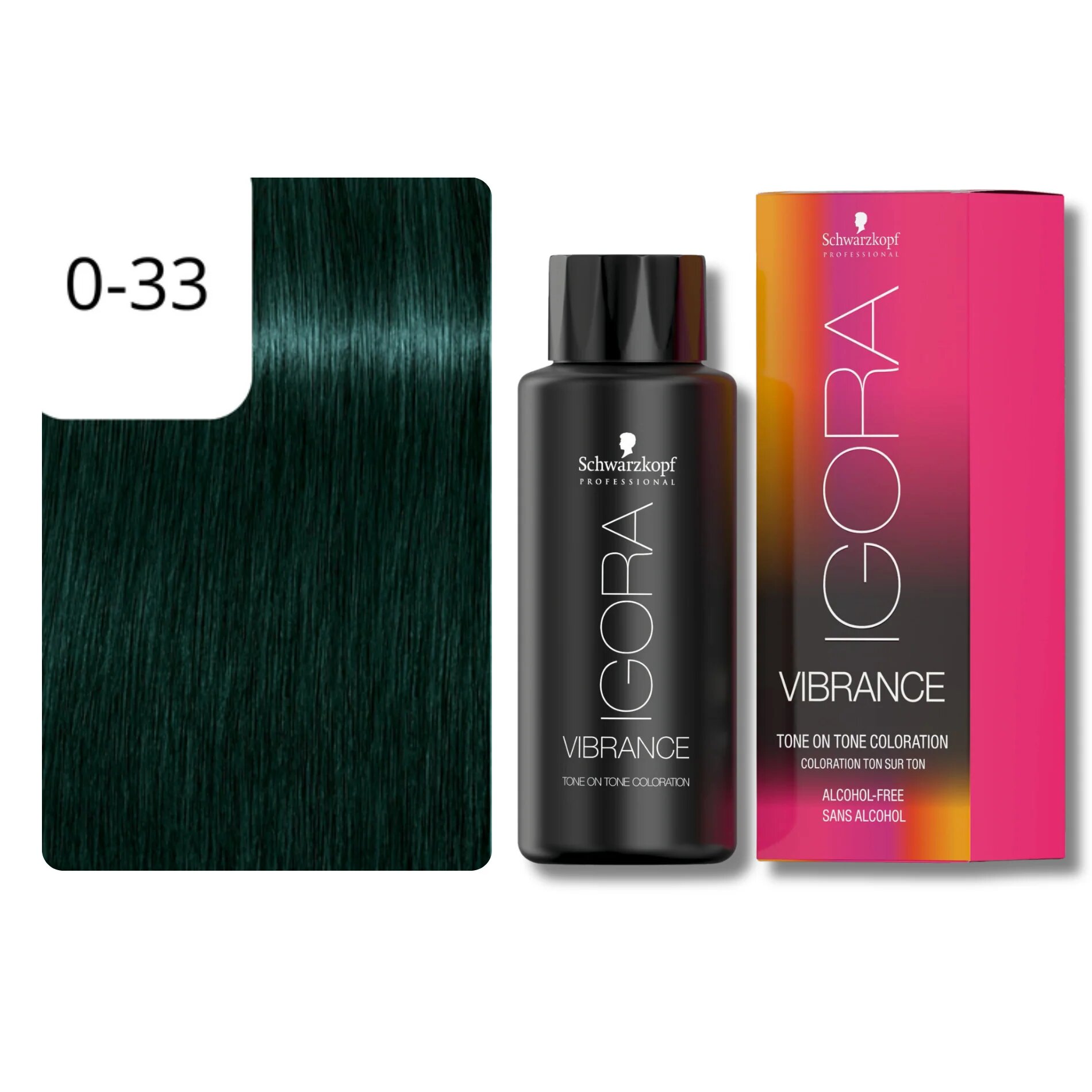 Schwarzkopf IGORA Vibrance 0-33 Антикрасный микстон Краска для волос 60 мл