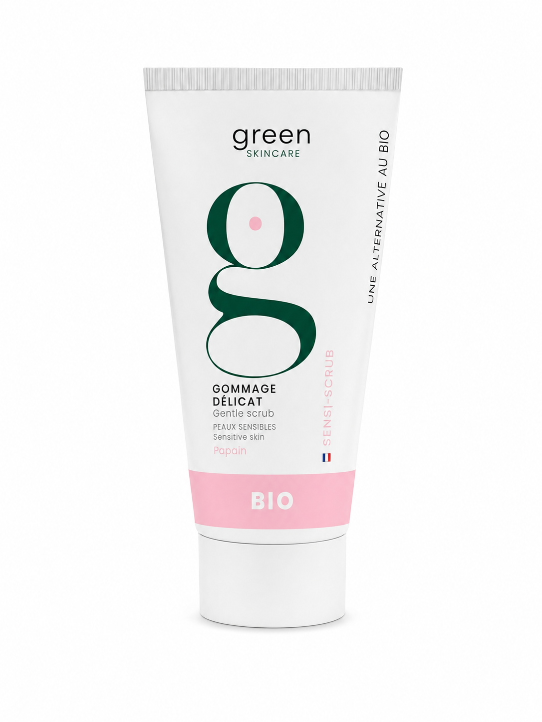 GREEN SKINCARE SENSI Мягкий скраб для чувствительной кожи с папаином 50 мл