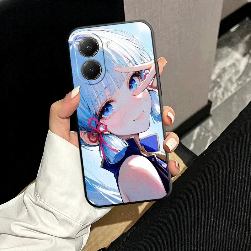 Силиконовый чехол для телефона Genshin Impact Kamisato Ayaka для KHTY00212B, Xiaomi Poco X8 Pro