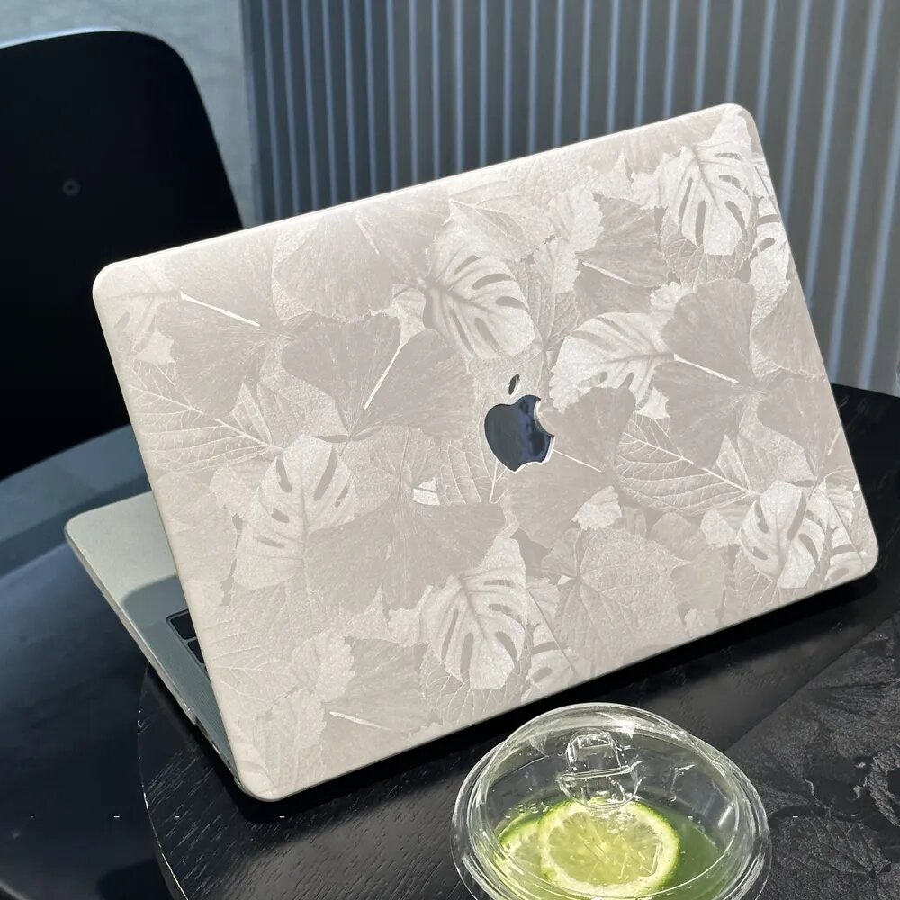 Жесткий кейс Macbook Чехол-накладка Case для Pro 16" (2019) Touch Bar (A2141) Кожура листа гинкго