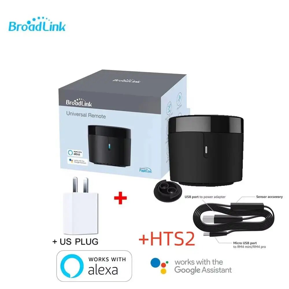 BroadLink RM4 Pro Умный пульт для умного дома US RM4 mini Add HTS2