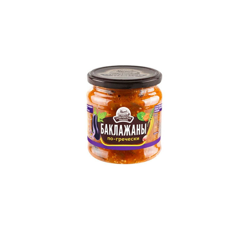 Семилукская трапеза Баклажаны по-гречески, 460 гр.