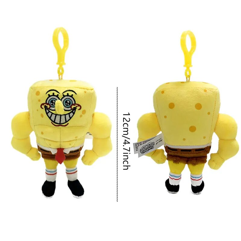 Мягкие игрушки из аниме «Губка Боб» Potdemiel SpongeBob 12cm