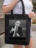 Сумка шоппер PRINTSHOT, фактура рельефная, черный