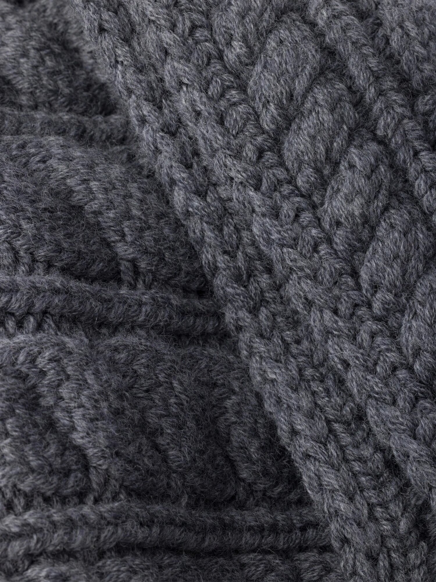 Шарф Prada Wool scarf для девочек, grey — фото 1