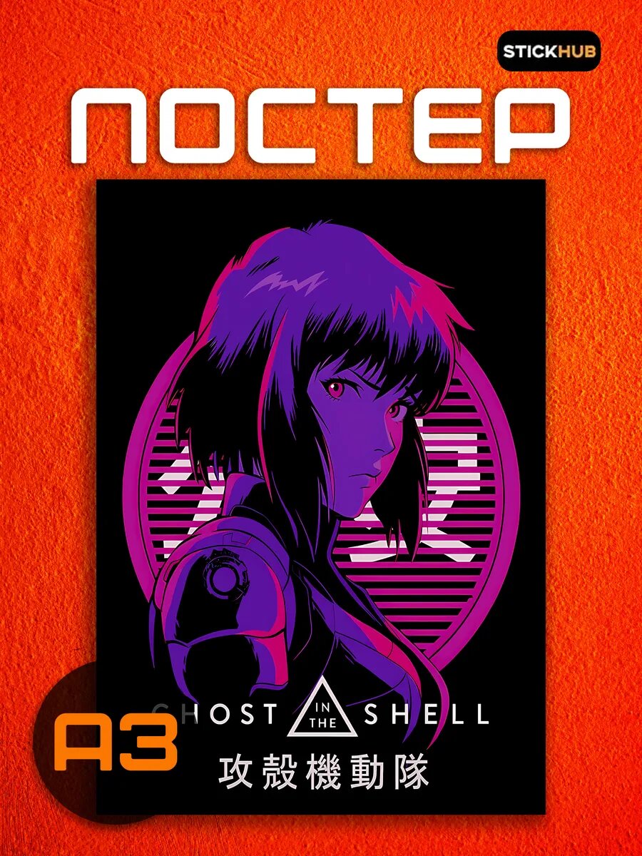 Постер на стену Ghost in the Shell: Neon Major