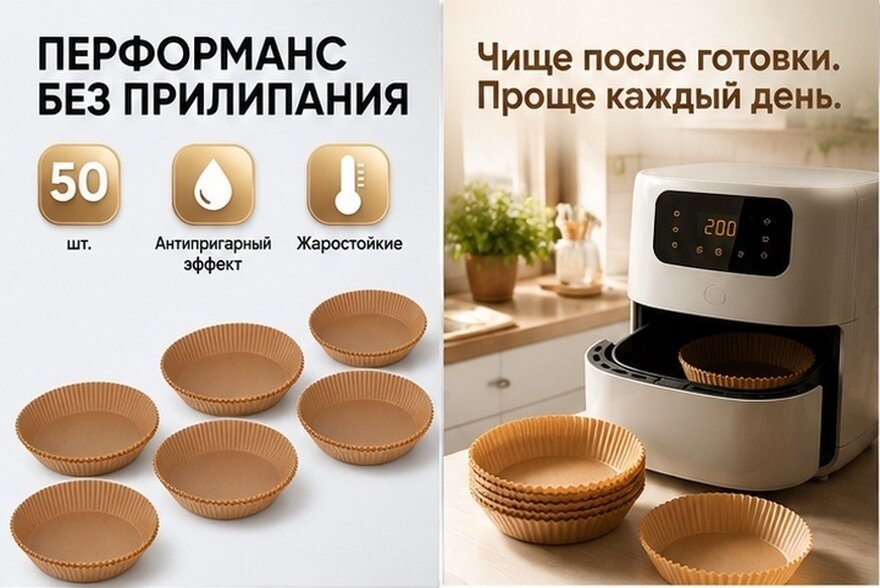 50 Штук Бумажные Противни Для Выпекания В Форме Чашки Диаметром 20X20Cm