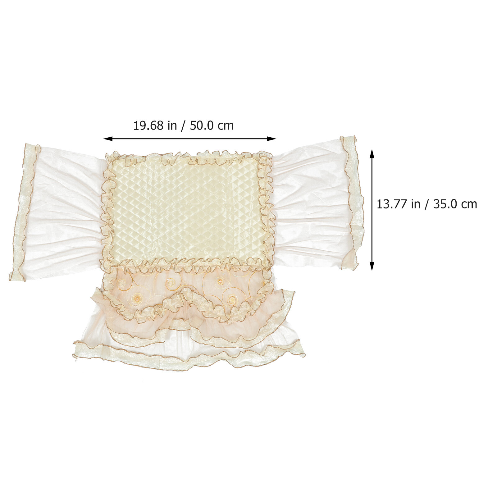 Защитный Чехол Для Микроволновки Из Полиэстера 1 Шт Бежевый 50X35X30Cm
