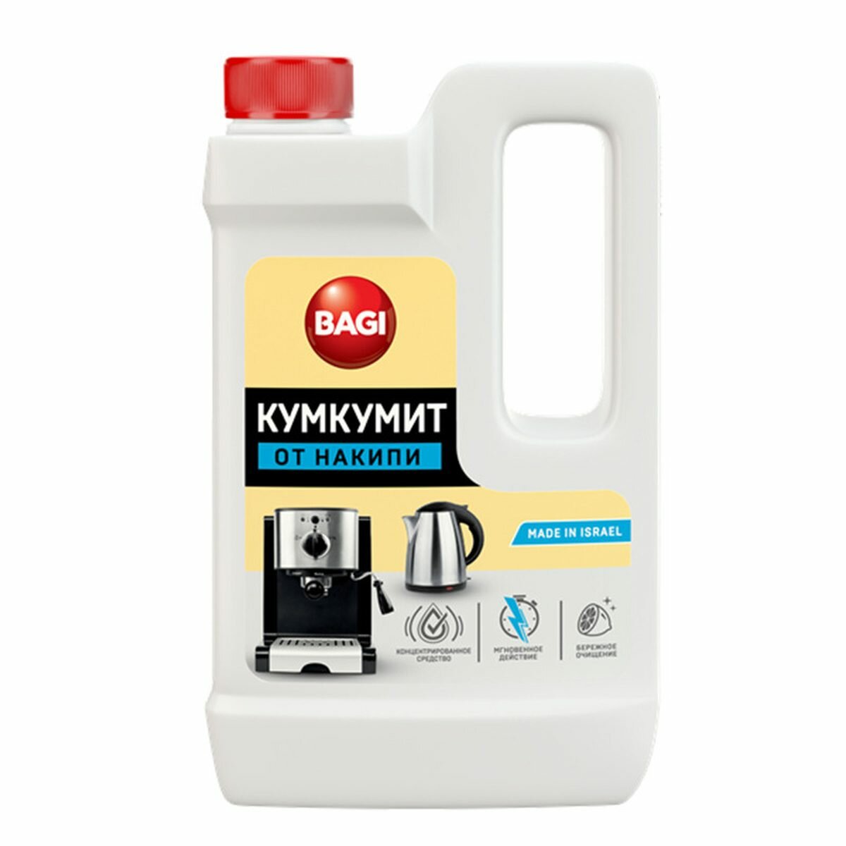 Средство для удаления накипи Bagi "Кумкумит", жидкость, 550мл (330694), 12шт.