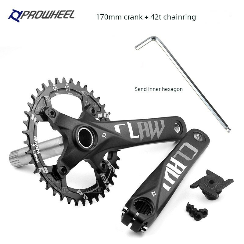 PROWHEEL 170 мм 42Т кривошип с звездой (Haomeng)