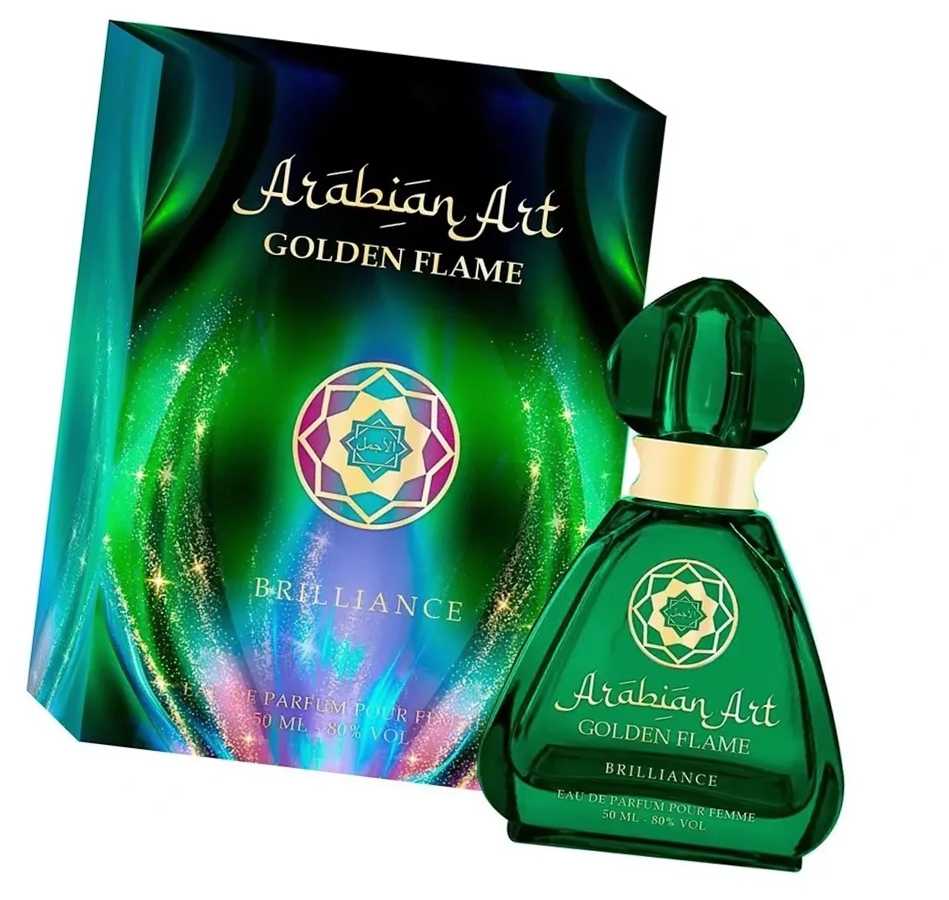 Парфюм для женщин Arabian Art Golden Flame Brilliance 50 мл - Арабиан Арт Голден Флейм Брильянс