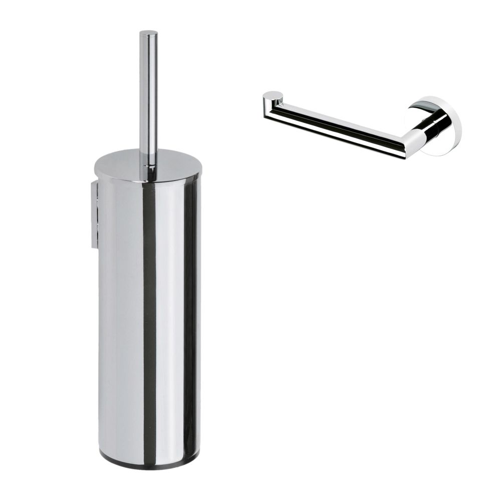 Набор Держатель Bemeta Omega 104212032 L, chrome / Ершик Bemeta Omega 102313066