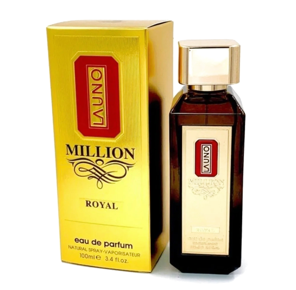 Fragrance World Million Launo Royal парфюмерная вода мужская 100 мл / Фрагранс Ворлд Ройял